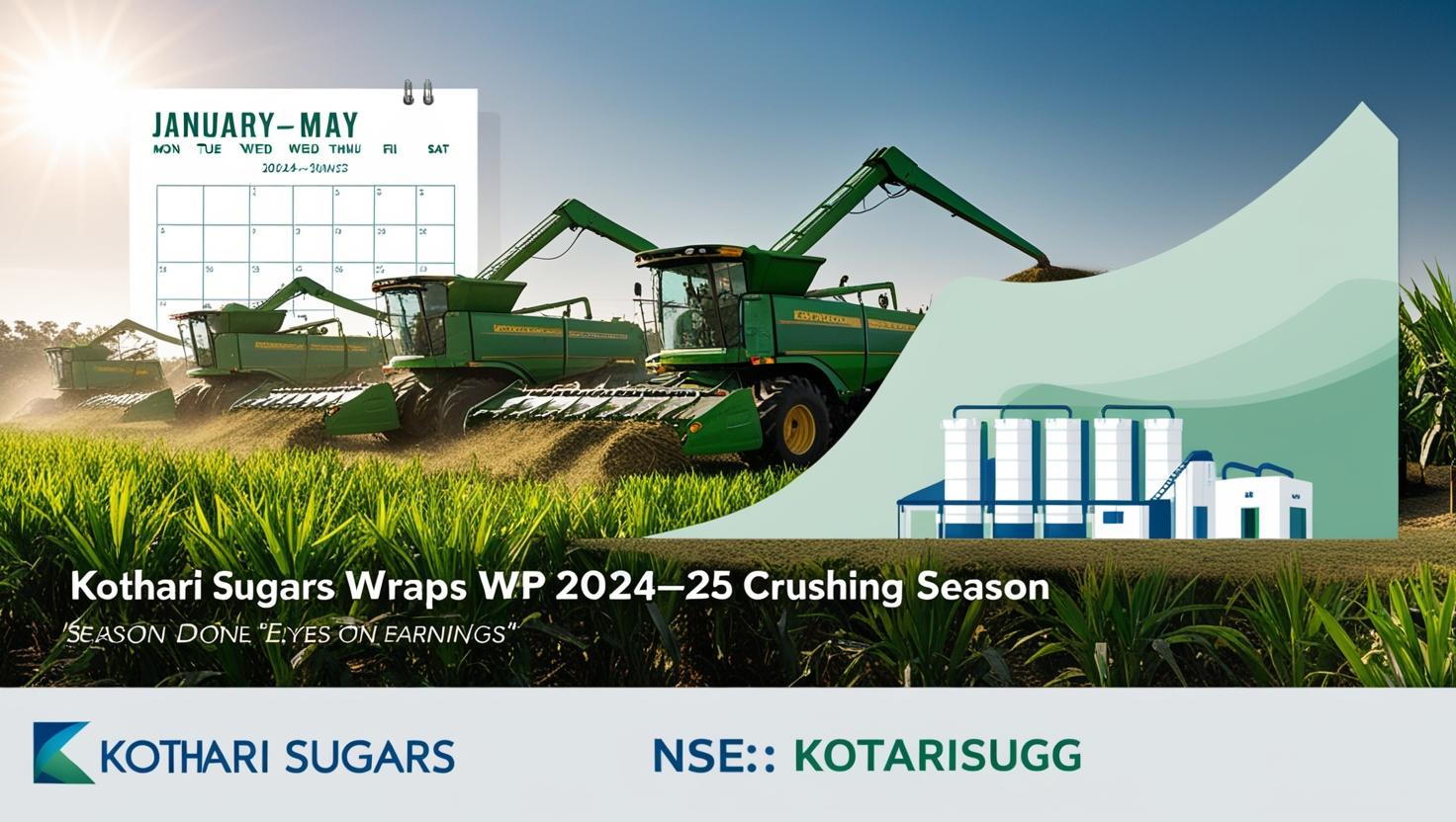 Kothari Sugars Completes Crushing Operations for 2024–25 at Kattur Unit ...