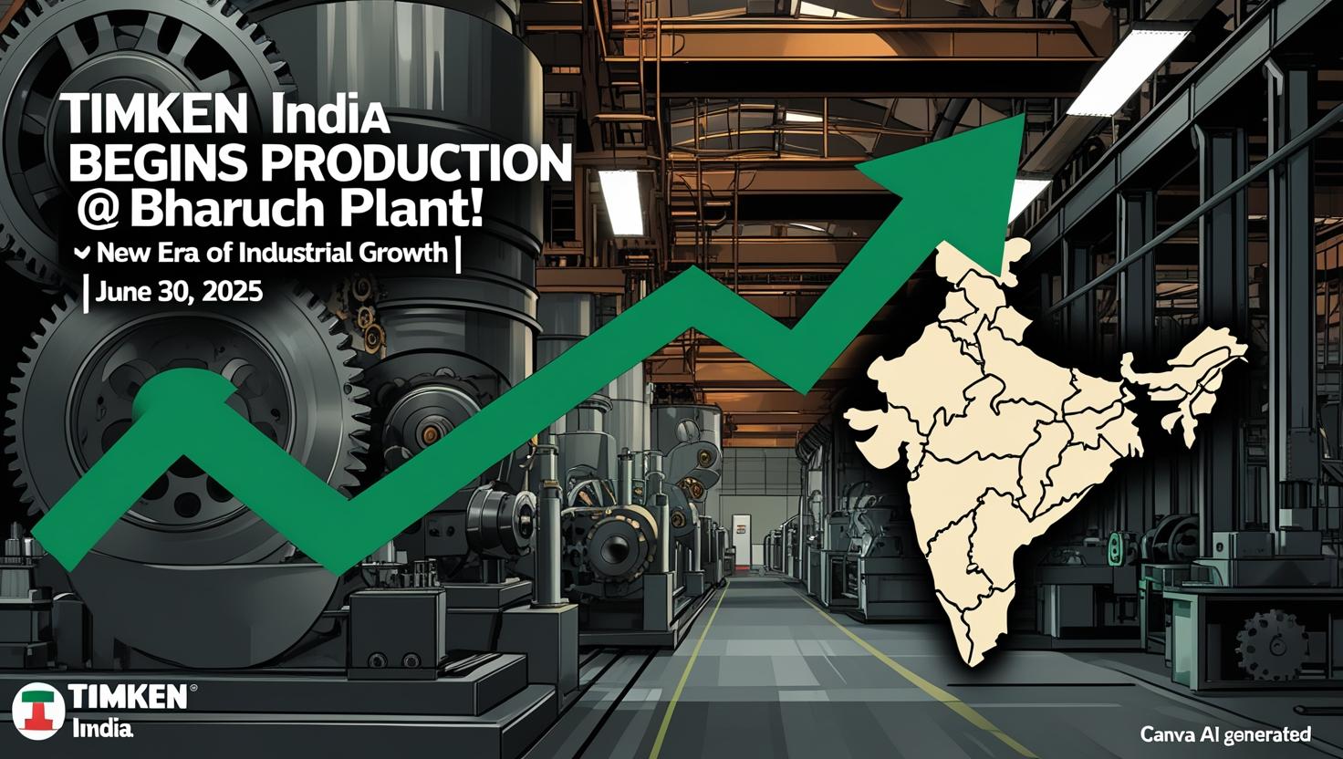 Timken India Begins Commercial Production at Bharuch Plant – A ...