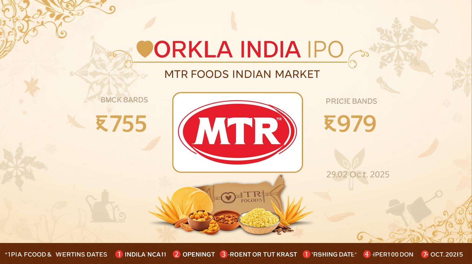Orkla India IPO Opens on 29 October 2025 | Price Band ₹695–₹730 | Key ...