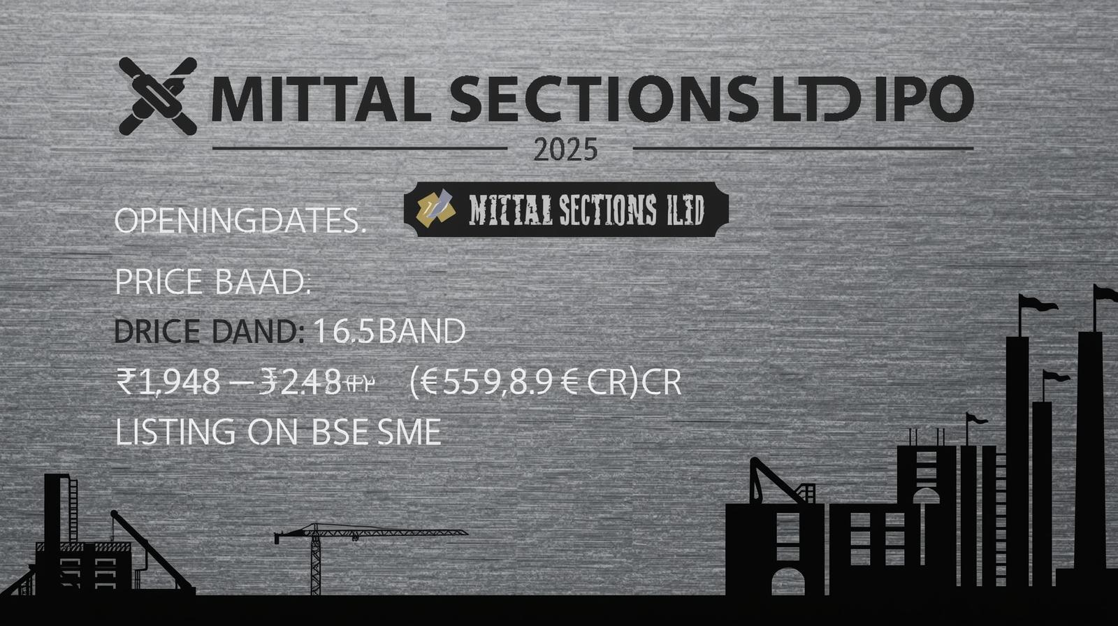 Mittal Sections Ltd IPO Details, Dates, GMP, Price Band & Market ...
