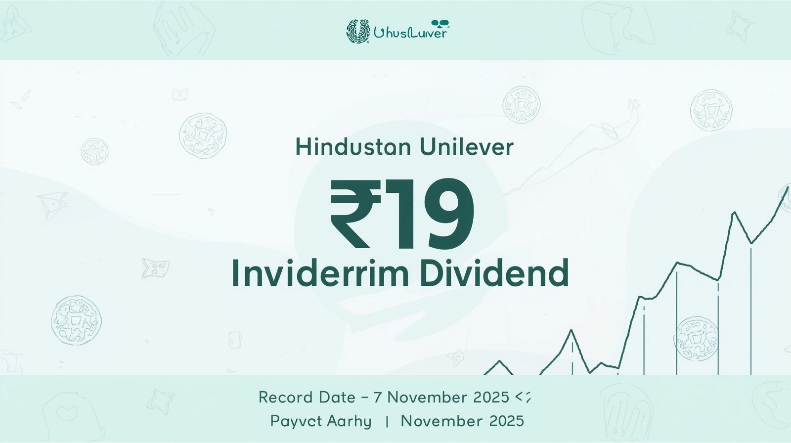 Hindustan Unilever interim dividend 2025 Declares ₹19 | Record Date 7 ...